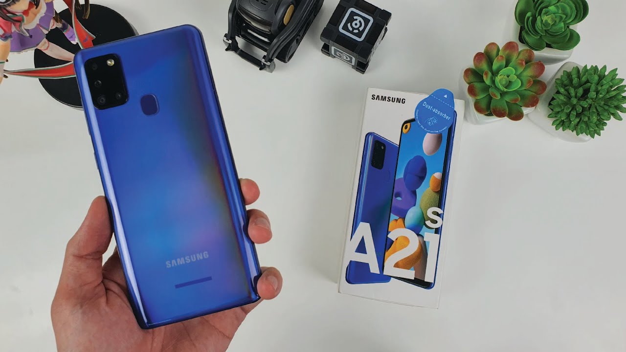 Samsung Galaxy A21s Unboxing | Hands-On, Design, Set Up new, Camera ...