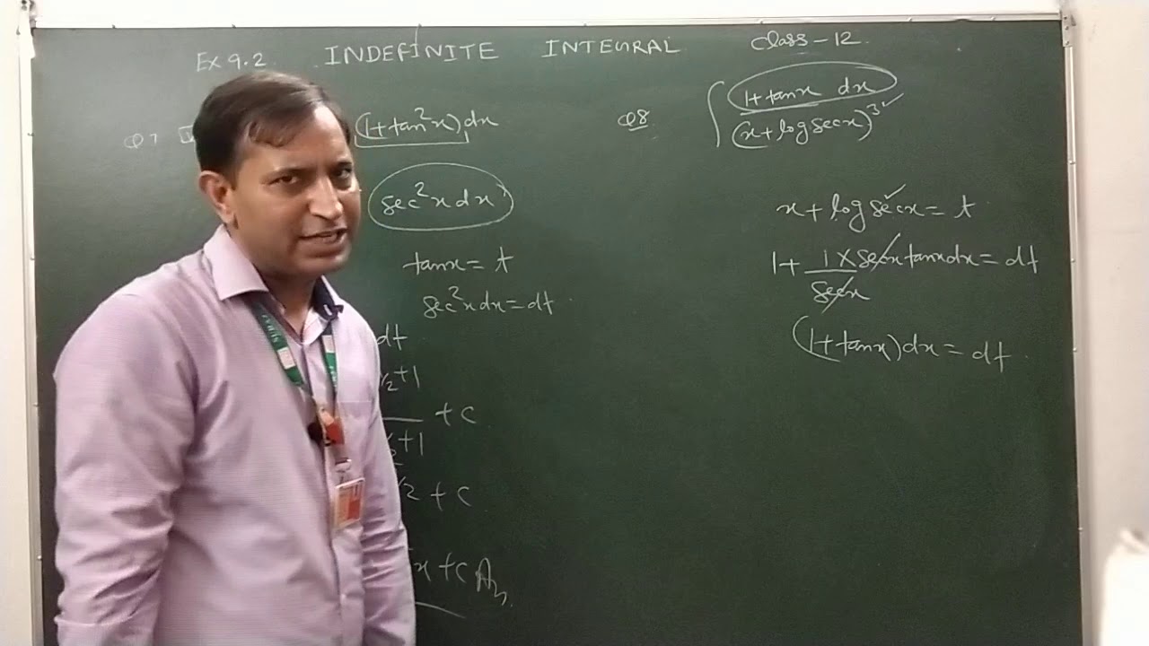 Suraj School Rewari/Indefinite Integral (L5)/Integration by ...
