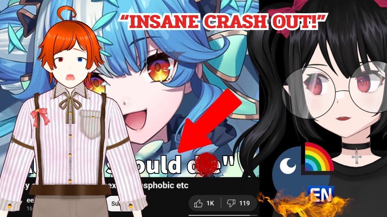 This VTuber Crash Out is HISTORICAL... | Rev says desu React - YouTube