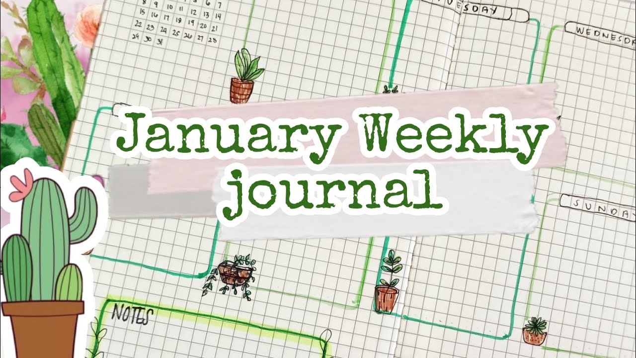 January Weekly Journal - YouTube