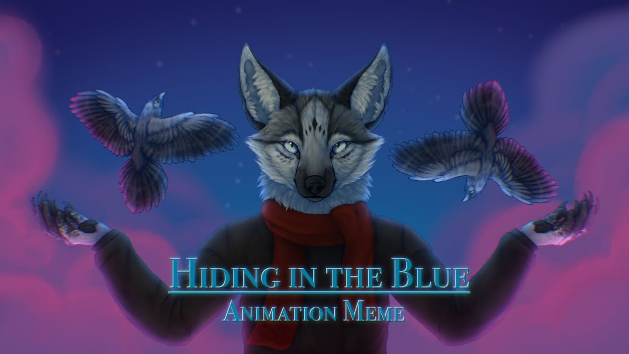 Hiding in the blue || animation meme [For Taimiratta] - YouTube