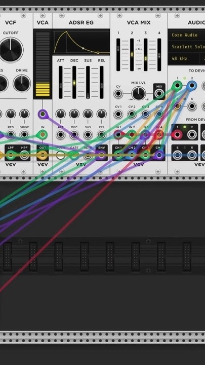My first 5 days learning modular synthesis with VCV rack! - YouTube