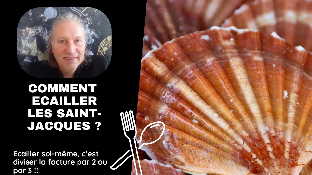 Comment écailler les coquilles Saint-Jacques ? - YouTube