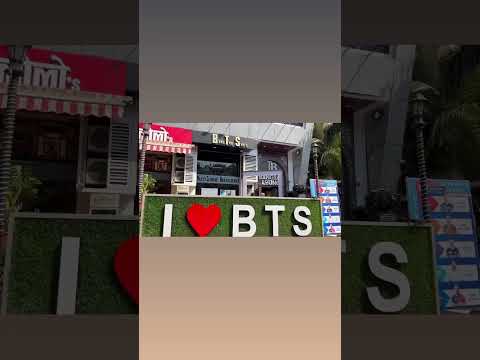 Best Cafe for BTS lovers 💜 #bts #btsarmy #btsshorts #kimtaehyung #jungkook