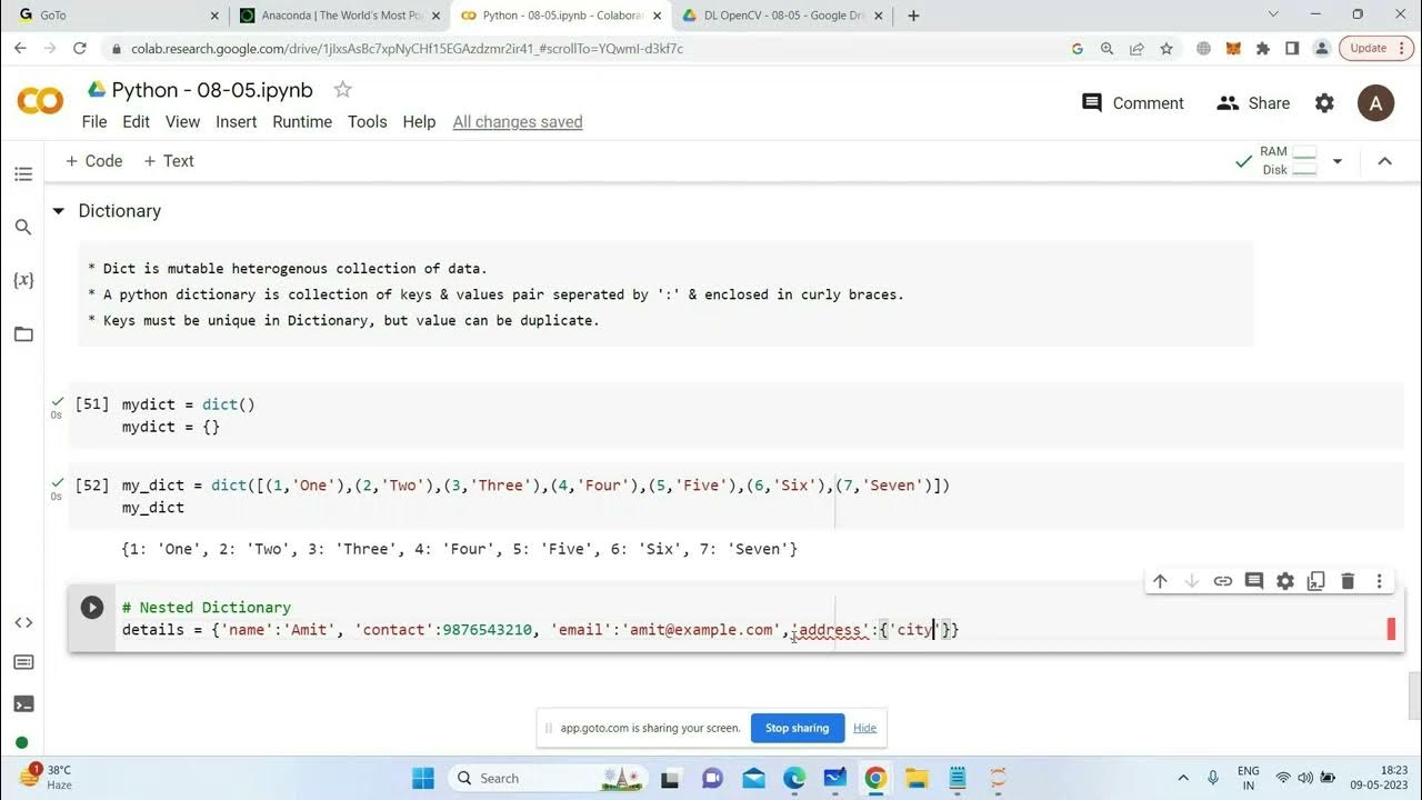 Module 2 Python Fundamentals Part 2 - YouTube
