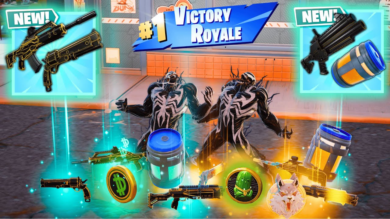 ALL NEW EXOTIC GUNS IN FORTNITE (NEW! Fortnite Chapter 6 Season 2 ...