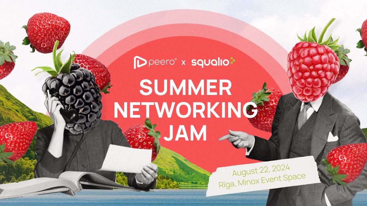 Peero & Squalio Summer Networking Jam 2024 - YouTube