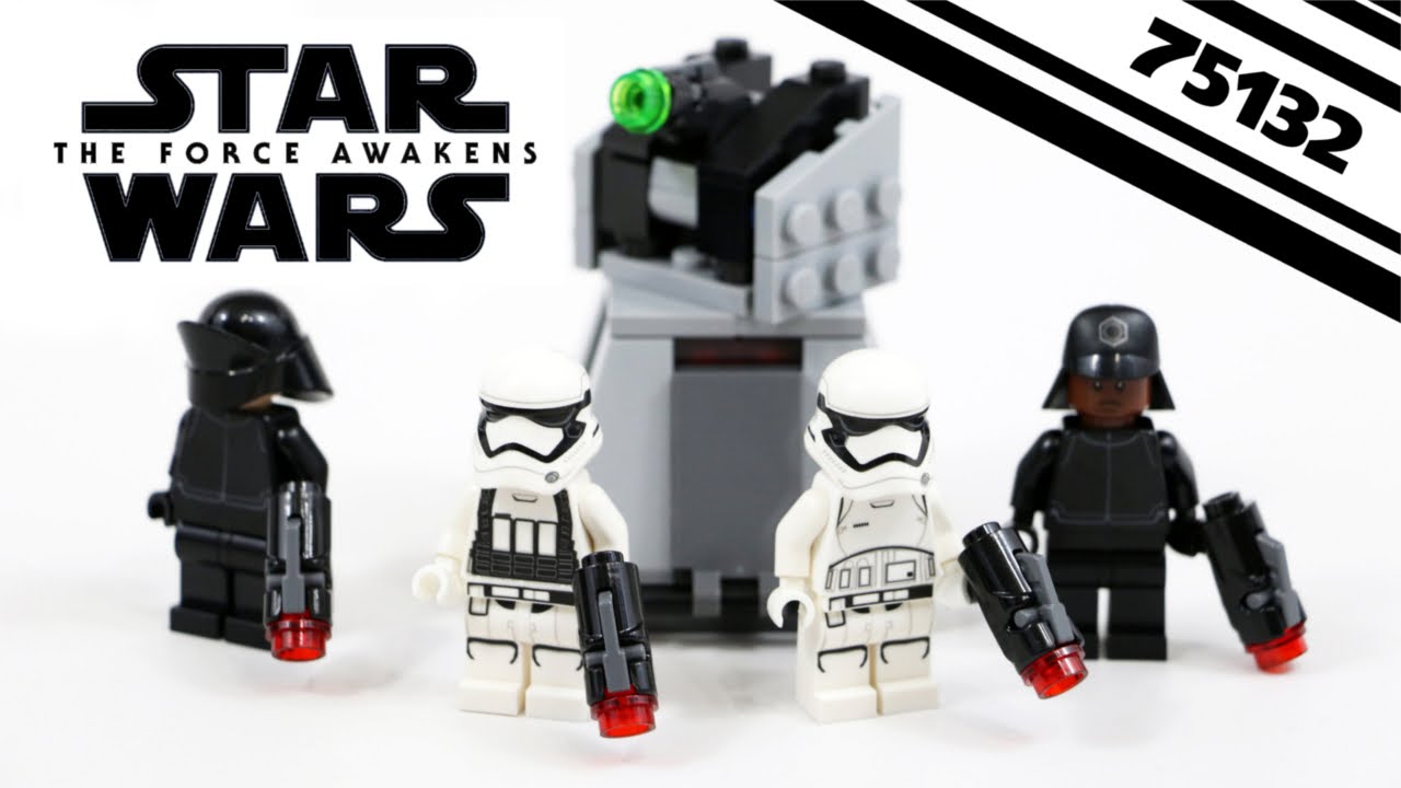 Lego Star Wars - Set 75132 - First Order Battle Pack - YouTube