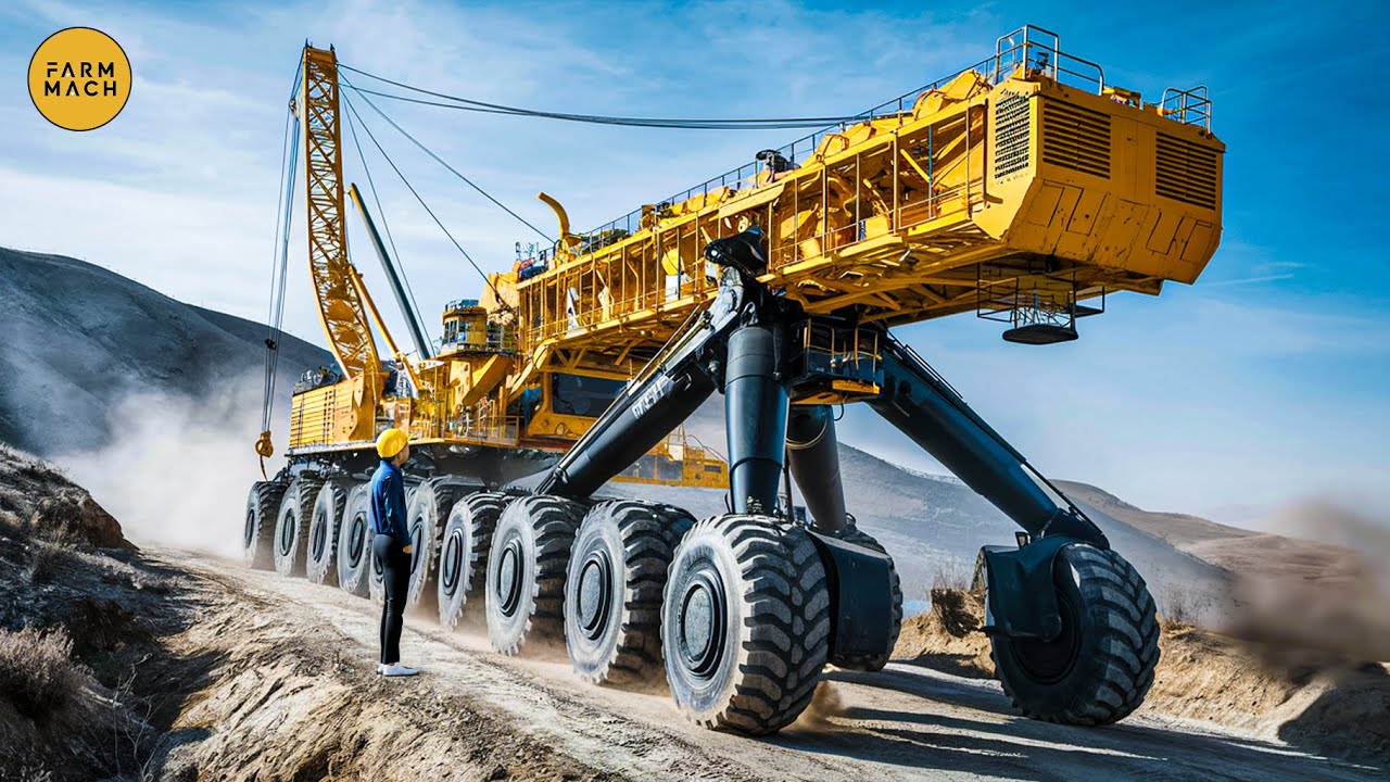 40 crazy heavy agriculture machinery you must see - YouTube
