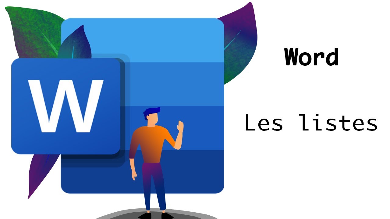 Les listes dans WORD - YouTube