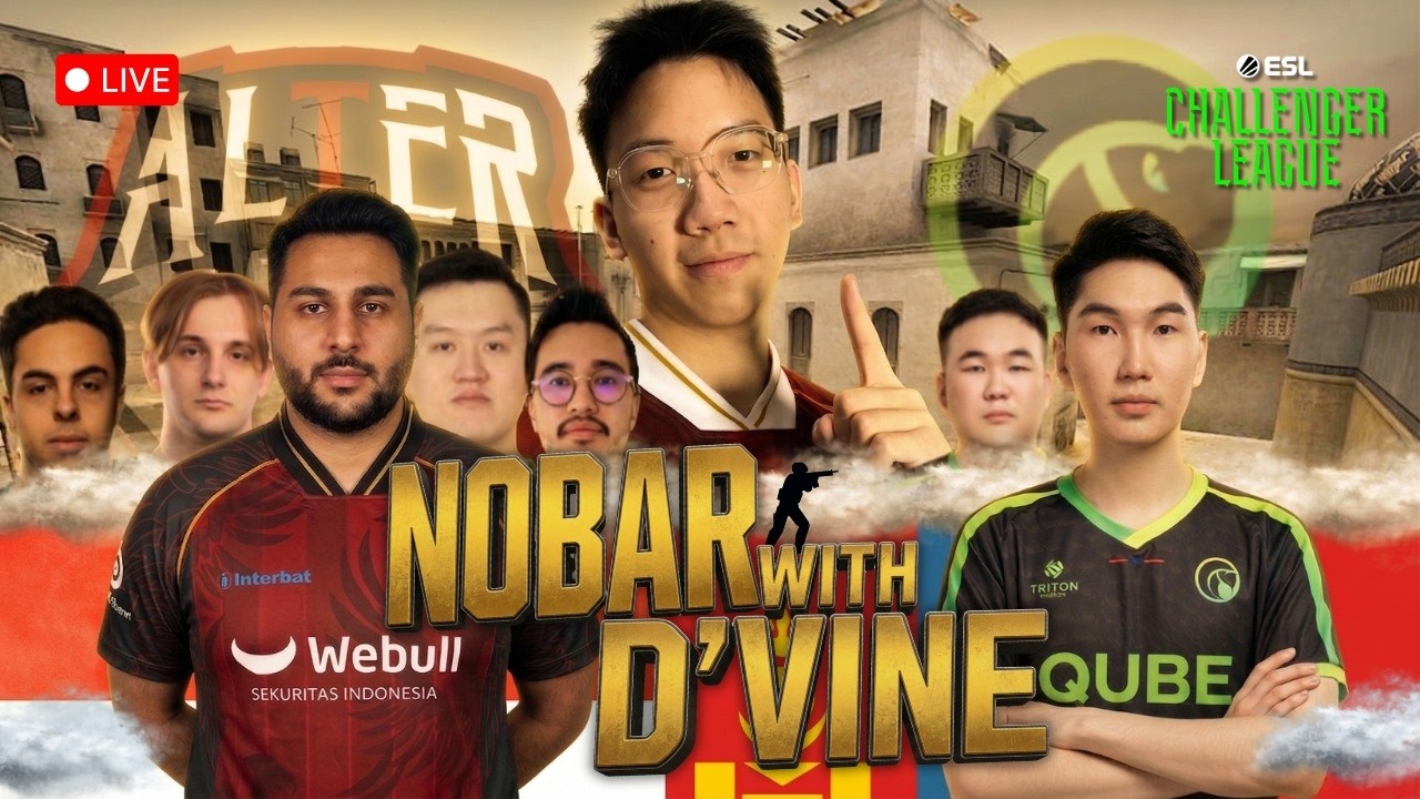 REPLAY: Alter Ego VS The QUBE | ESL Challenger League | Season 51 ...