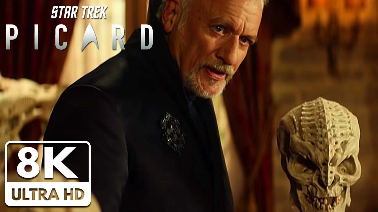 Q visits Picard Part 2 - Q shows Picard Hall of Skulls | Picard S02E02 ...