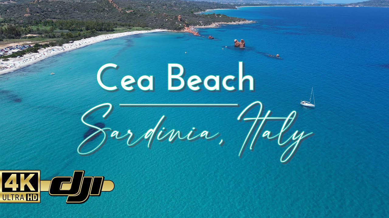 Cea Beach: An Aerial View | Cinematic Travel Video • Sardinia, Italy ...