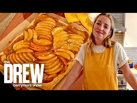 Molly Baz and Drew Whip Up a Delicious Miso Apple Tart