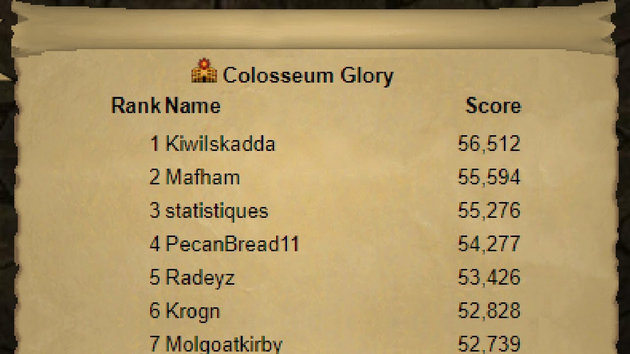 RANK 1 GLORY!!!! OSRS 56.5k Glory 0 Damage Colosseum Run - YouTube