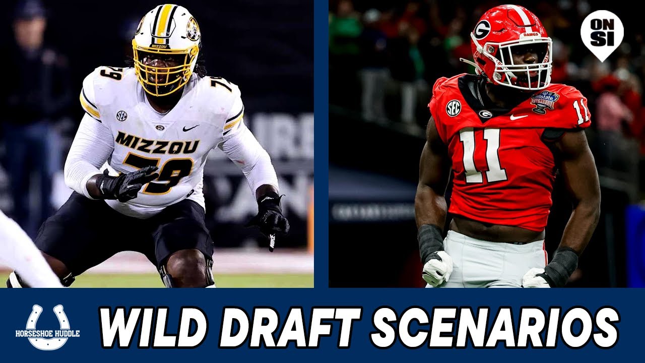 Indianapolis Colts WILD Draft Scenarios | Horseshoe Huddle Podcast ...