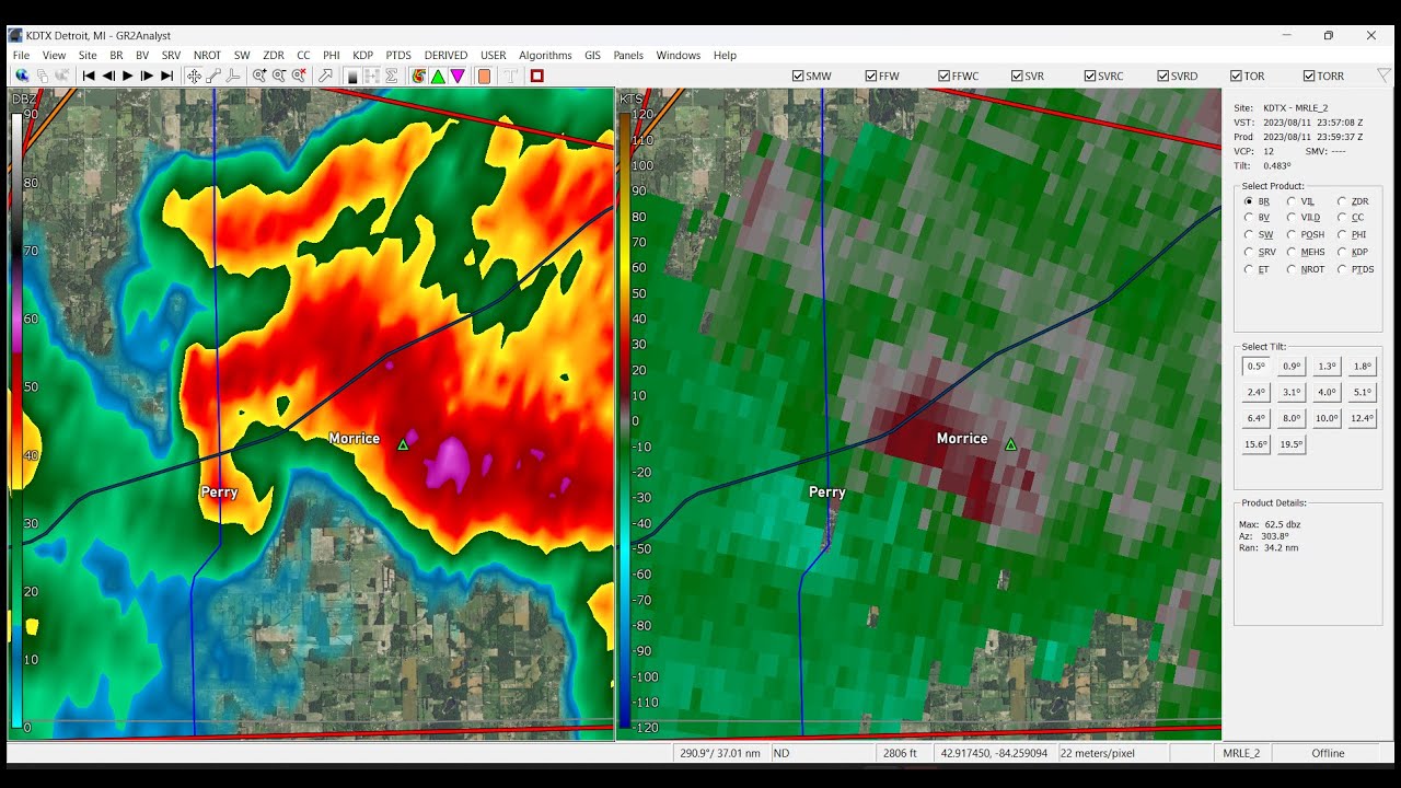 August 11th, 2023 Severe Weather Coverage, As It Happened | Perry ...