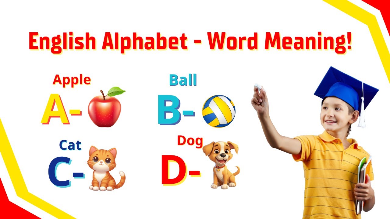 English Alphabet | English Word Meaning | English Alphabet ...