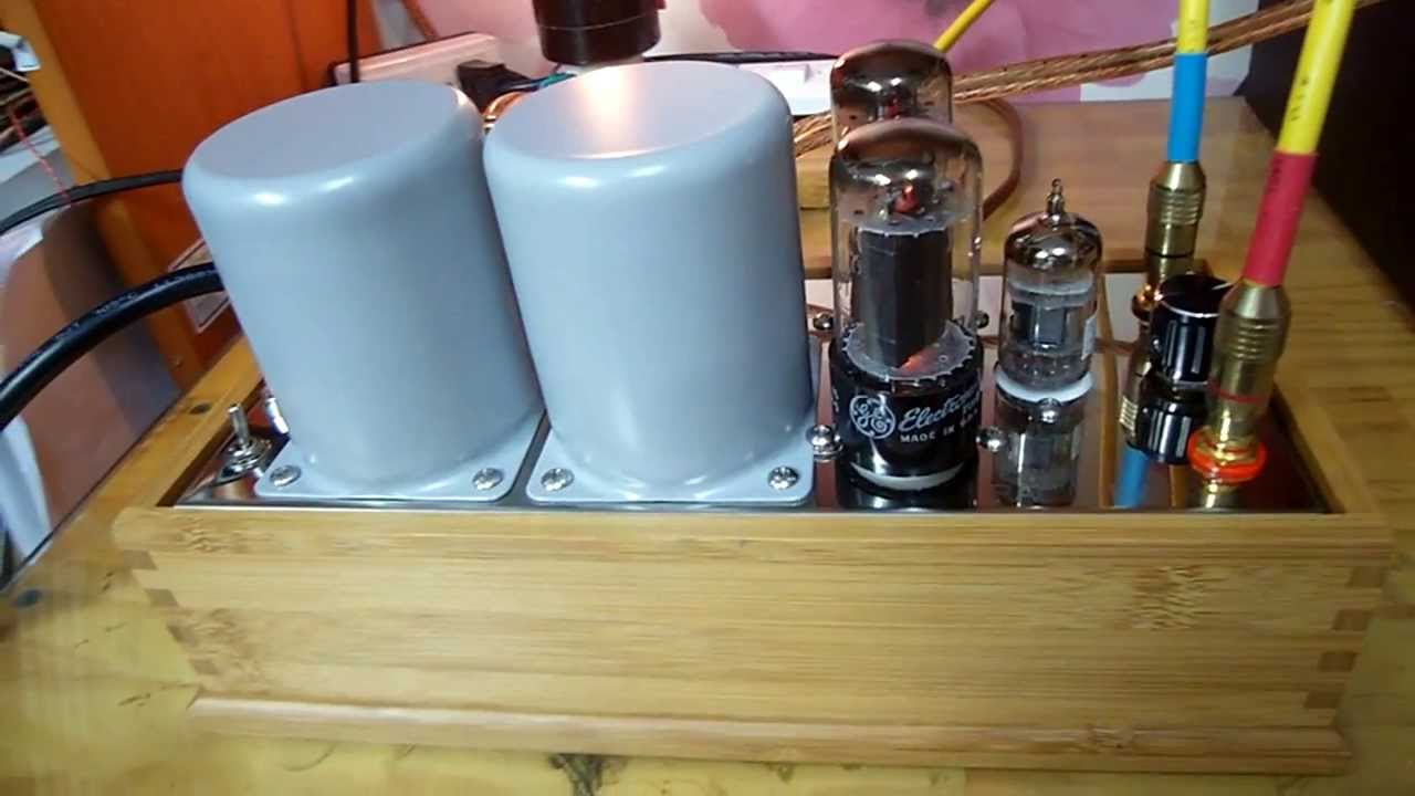 50L6 transless Single Poweramp - YouTube
