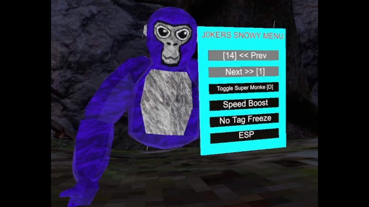 Showcasing the jokers snowy mod menu! - YouTube