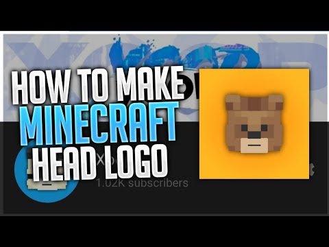 [ANDROID] HOW TO MAKE A MINECRAFT HEAD LOGO (Like Mine lol) - YouTube