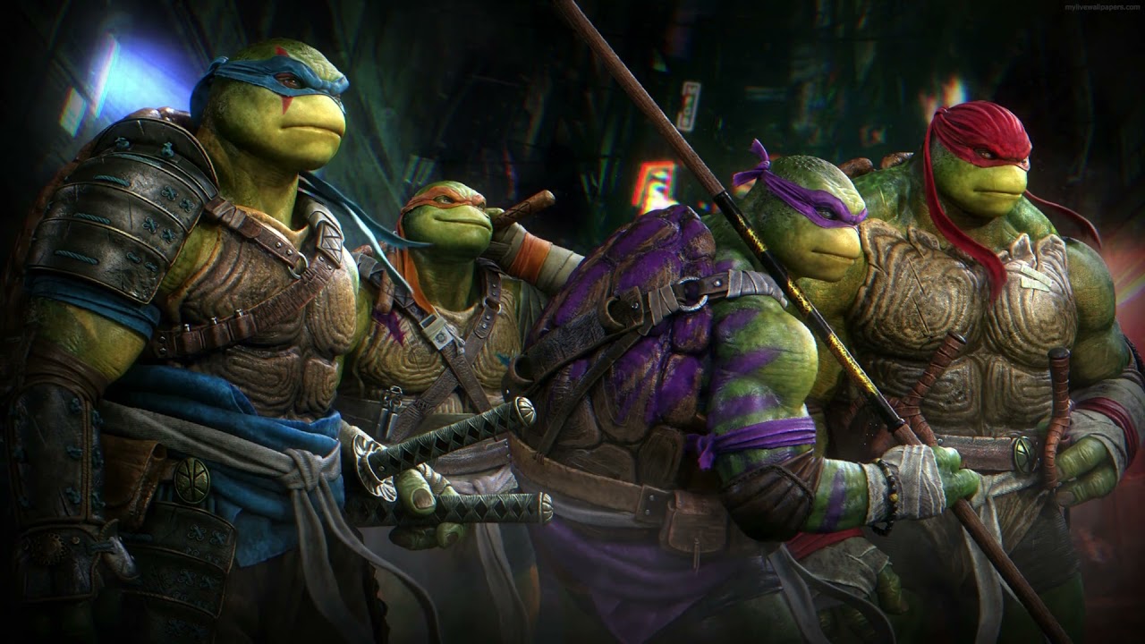 TMNT LIVE WALLPAPER - YouTube