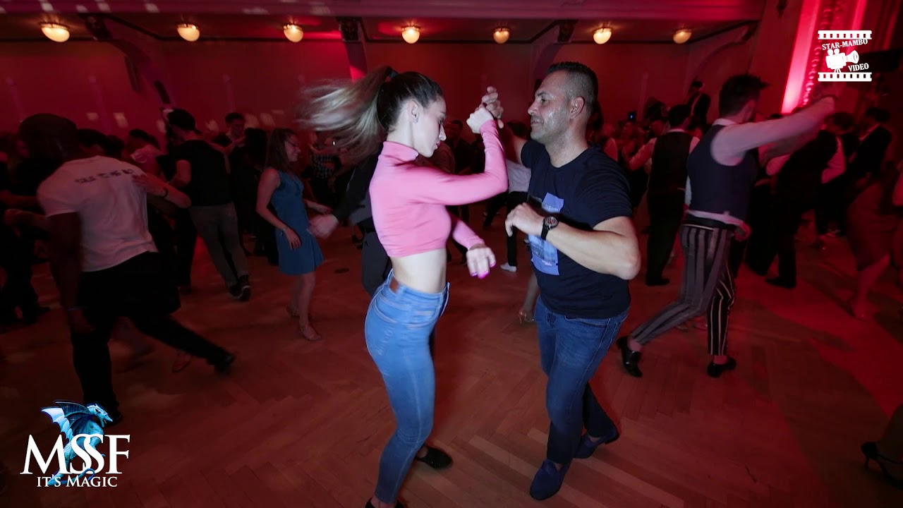 Nicolas & Alina - social dancing @ Magic Slovenian Salsa Festival 2020 ...