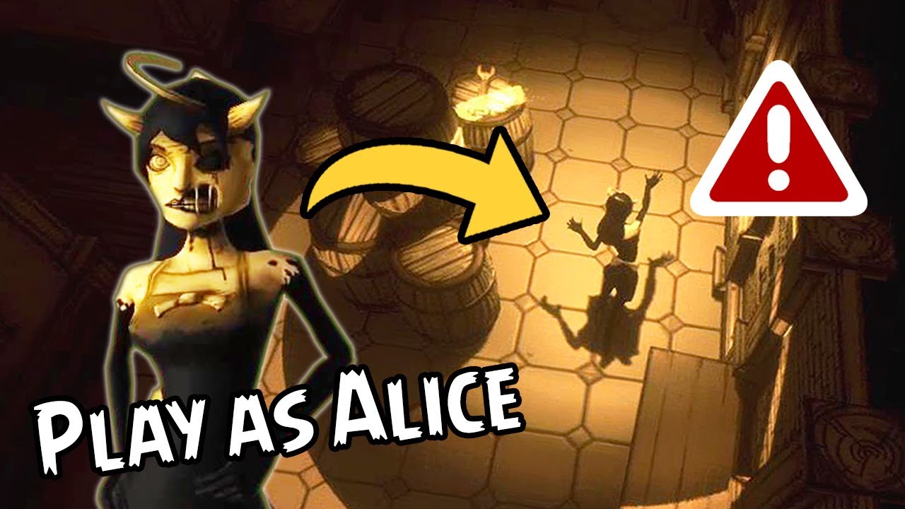 Play as Twisted Alice in BATDS The Wolf Trials Mod - YouTube