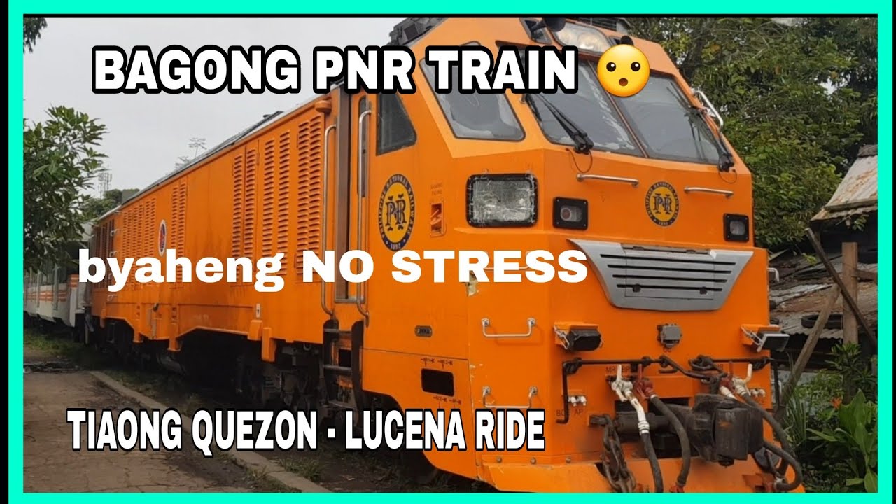 PNR TRAIN RIDE TO QUEZON | private li - YouTube