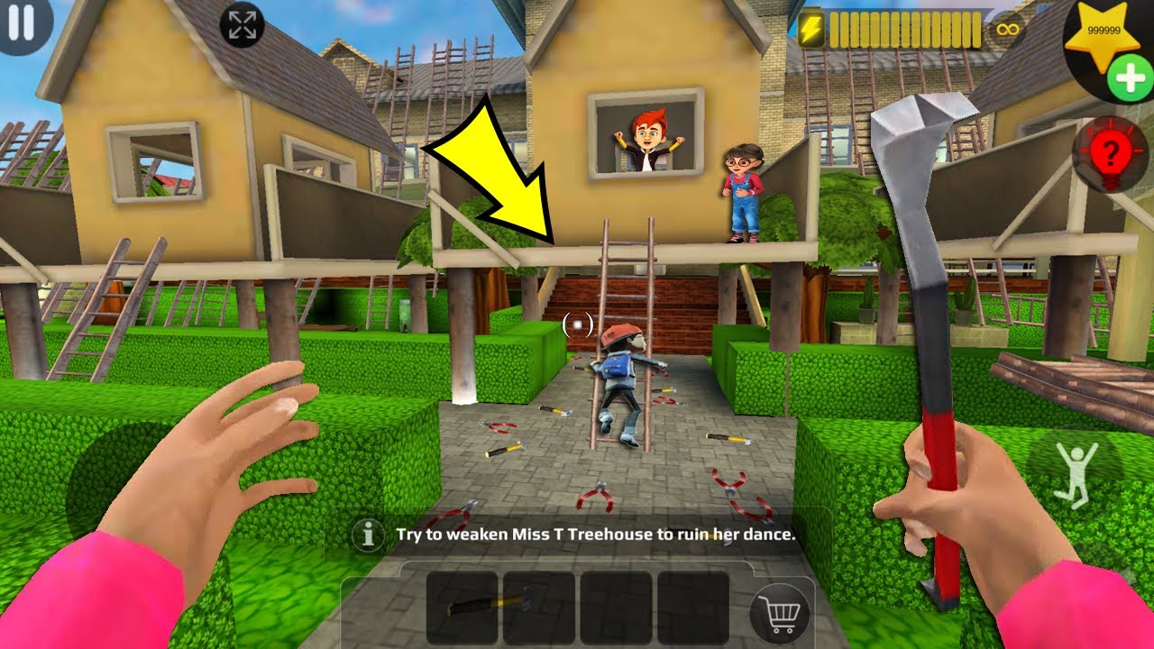 Spam Multi trap and ladders in Chapter Update Teacher Scary 3D Android ...