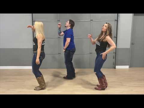 The Git Up Line Dance to Music
