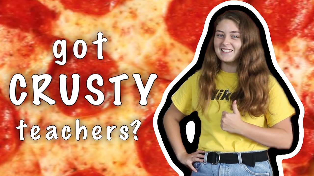 making pizza because my teachers are crusty - YouTube