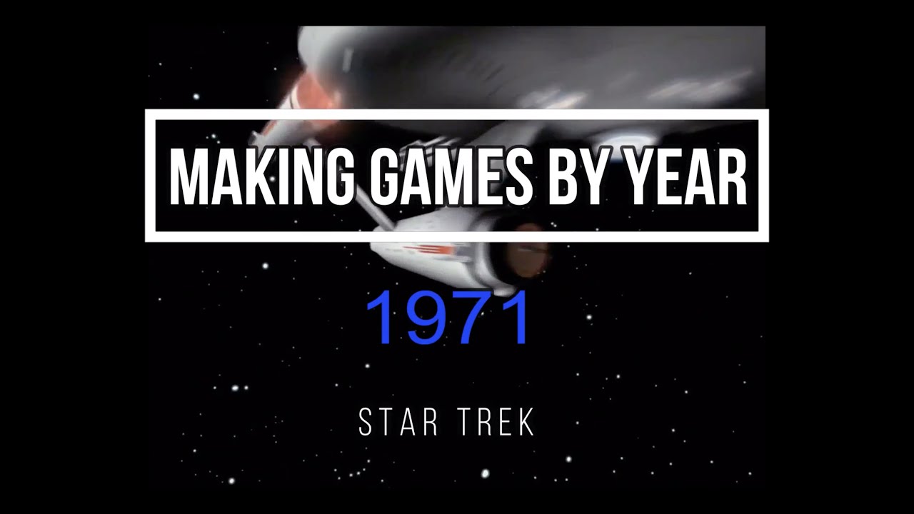 Star Trek Text Game (Part 1/3) - Making Games By Year Episode 1 - YouTube