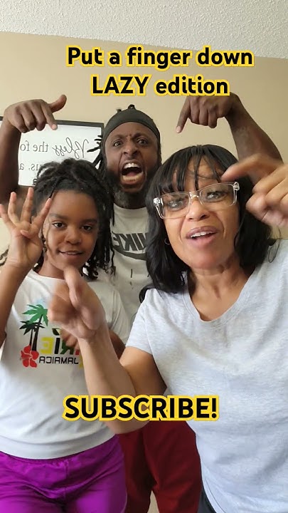 Put a finger down: LAZY edition! #putyourfingerdown #randomfacts #shorts - YouTube