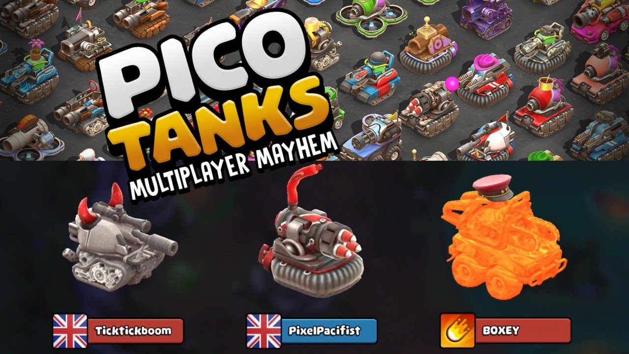 Pico Tanks - 2 Vs 1 Battle with Friends - BOXEY and TICKTICKBOOM ...