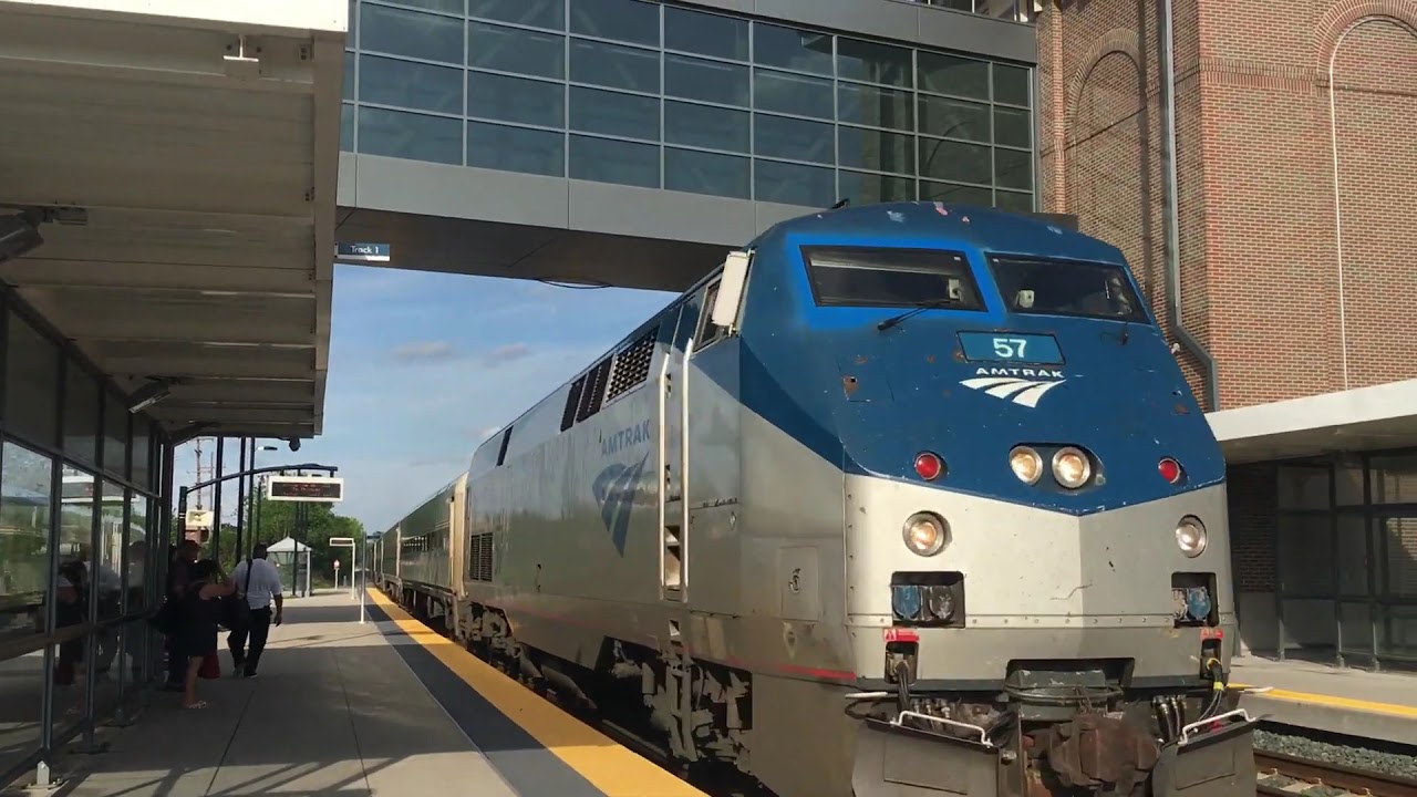 Amtrak Wolverine 355 Dearborn Station (MI) 05252019 - YouTube