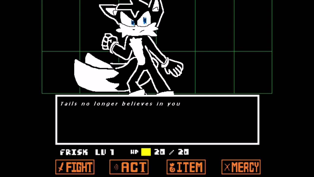 Undertale - Tails Boss /Fan Animation// - YouTube
