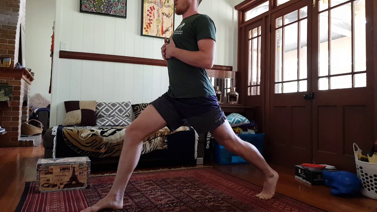 ATG Split Squat - Bodyweight Athlete - YouTube