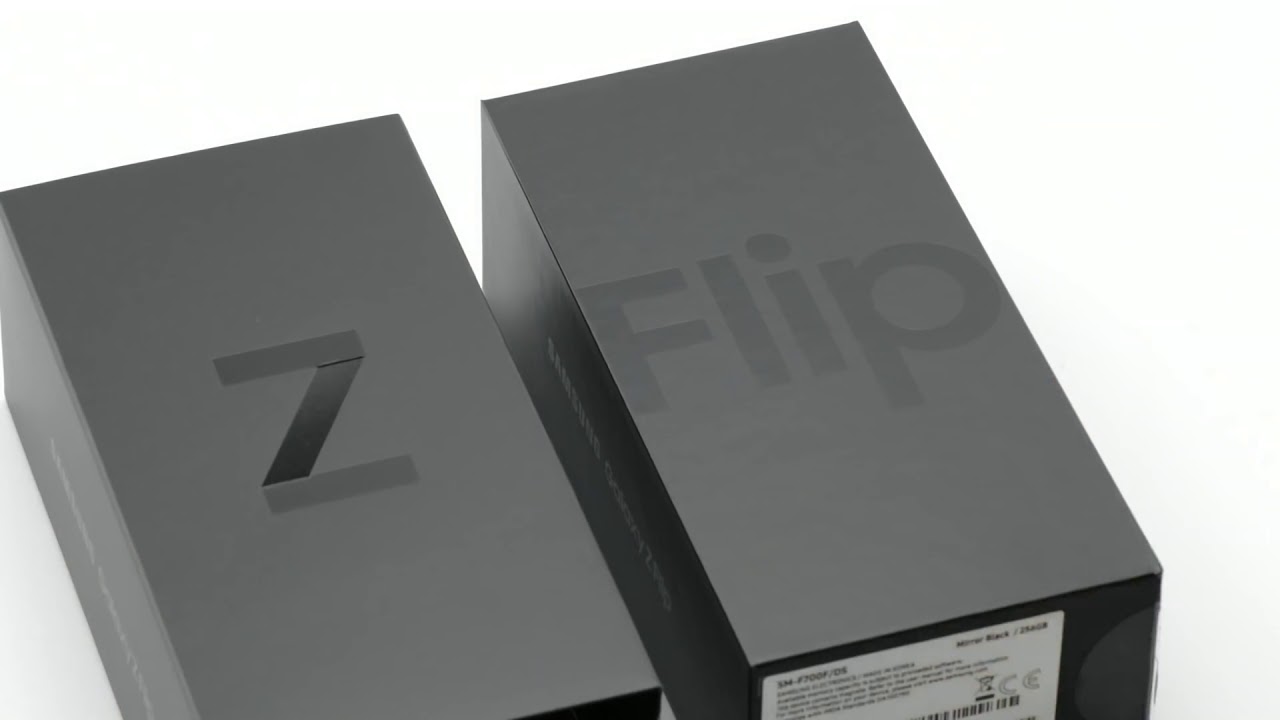 Unboxing the Galaxy Z Flip _ Samsung - YouTube