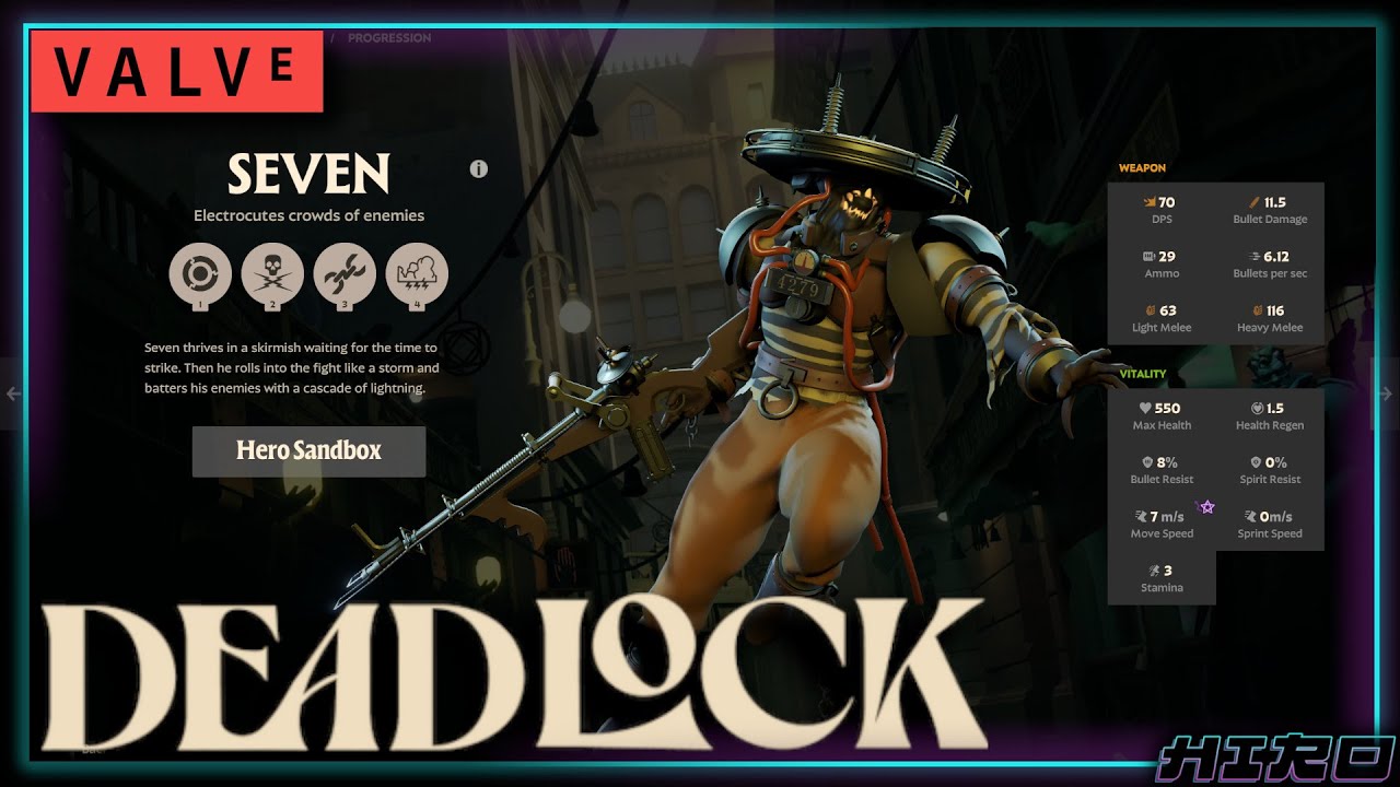 DEADLOCK - Seven - Full Game Win (No Commentary Gameplay) + DEADLOCK ...