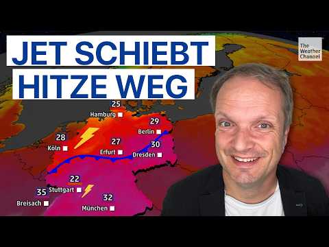 Hitzewelle geht schneller vorbei – Unwetter-Gefahr ab Freitag