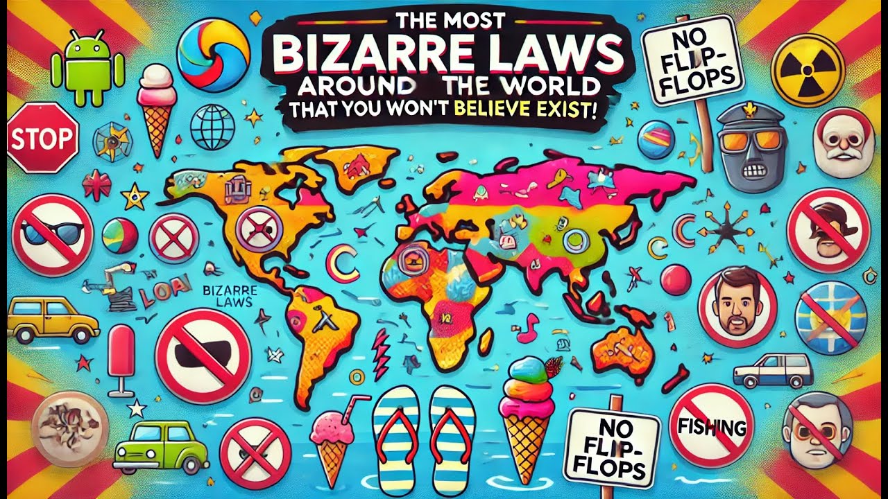 The Most Bizarre Laws Around the World That Won't Believe Exist! # ...
