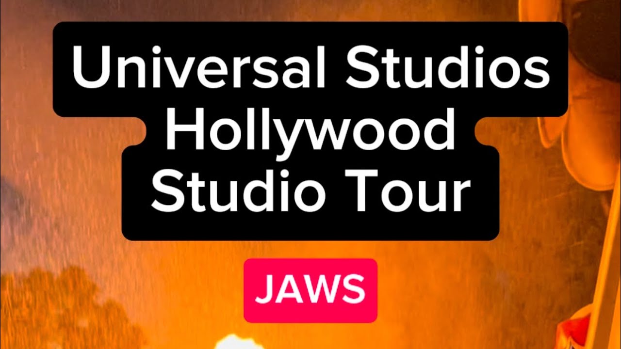 Jaws Universal Studios Hollywood Studio Tour Jaws Full Show 2024 - YouTube