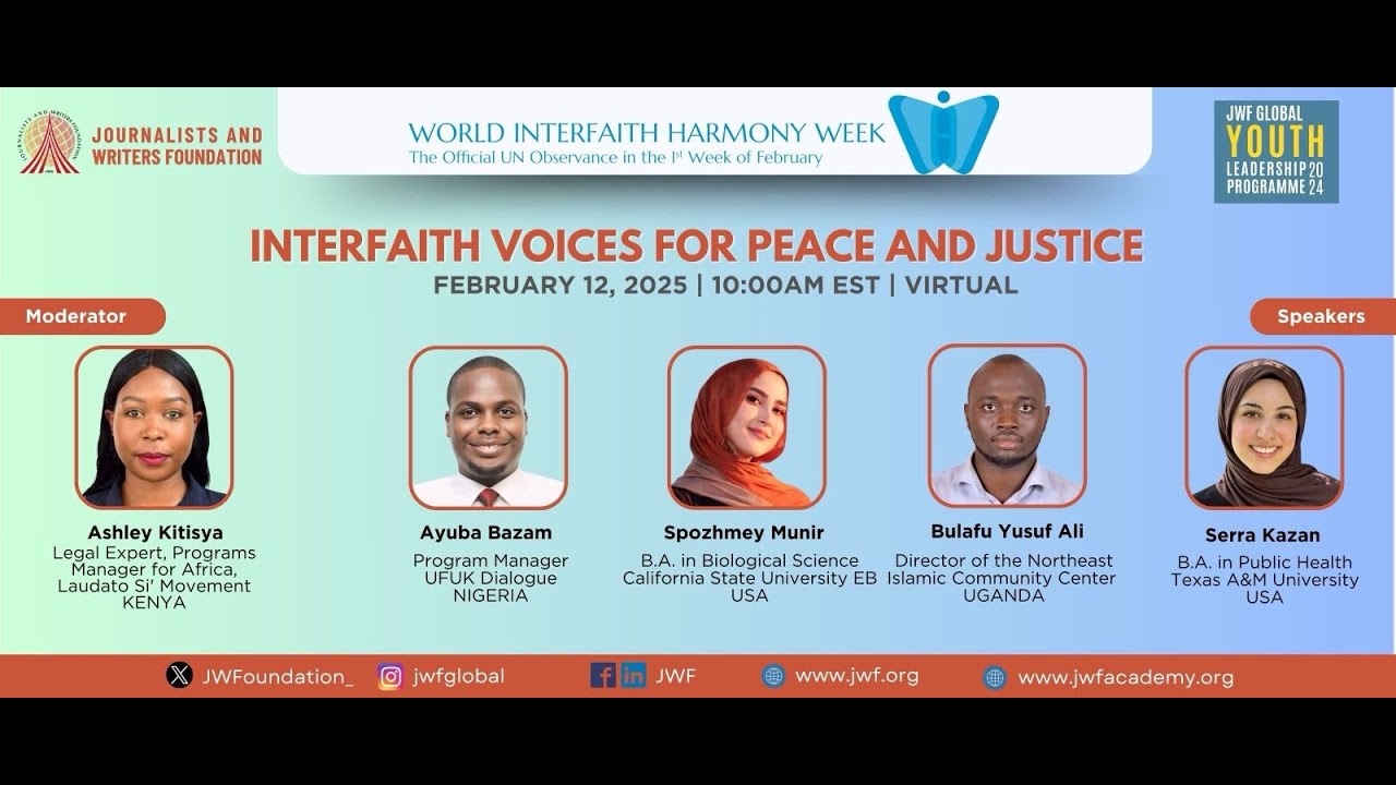 WIHW 2025 - Interfaith Voices for Peace and Justice by Global Youth ...