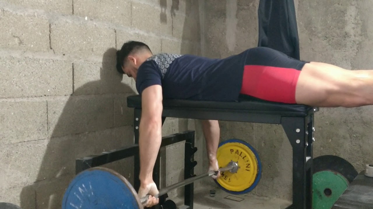 Rowing planche 9@90kg - YouTube