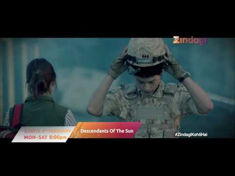 Descendants of the Sun   Starts 8th Feb   Mon Sat @ 8 PM