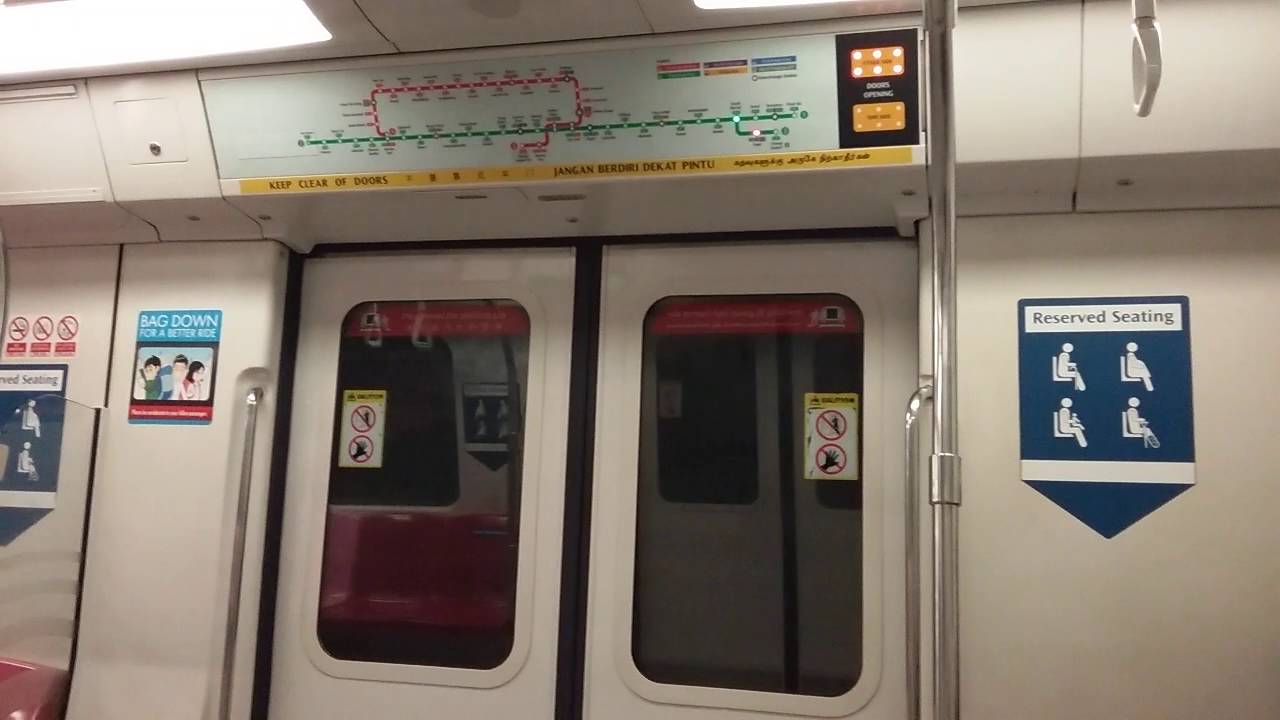 SMRT C151A(B1) Set 517/518 Changi Airport to Expo - YouTube