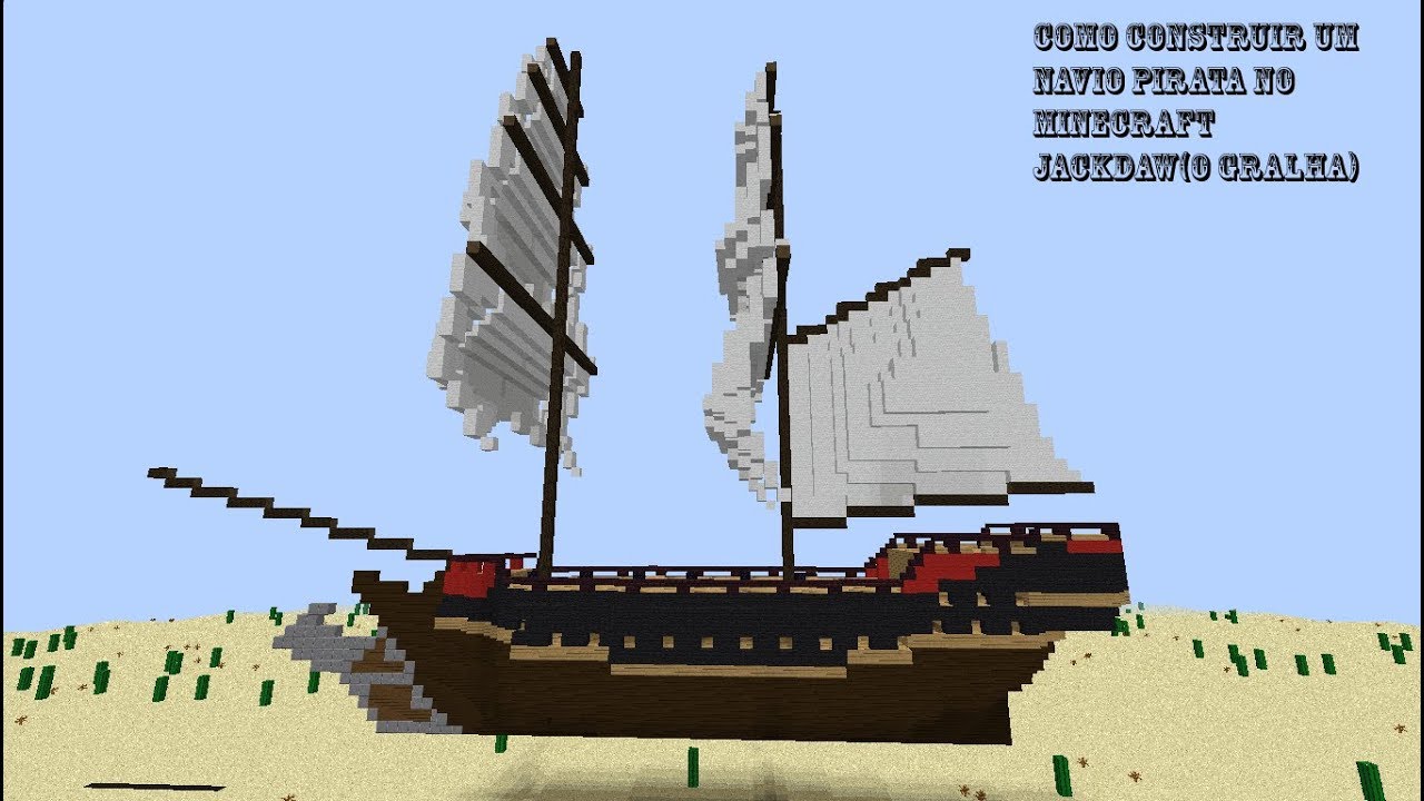 Projeto De Navio Pirata Minecraft