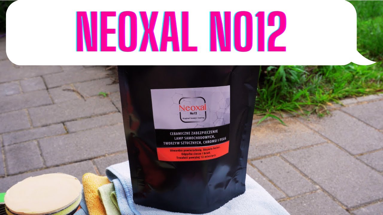 Neoxal No.12 (headlight, plastic and wheel coating) test - EN - YouTube