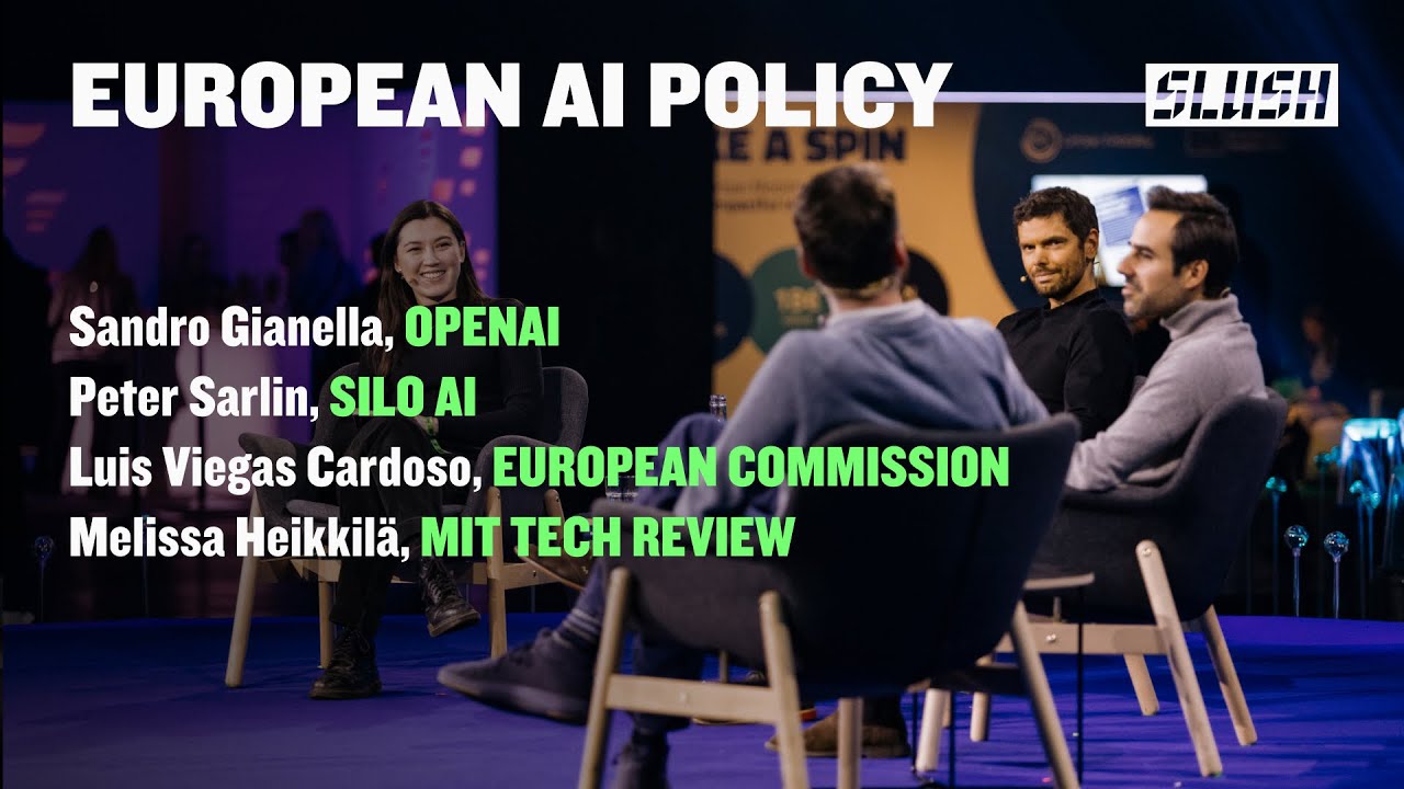 Policymakers x Founders | Sandro Gianella, Peter Sarlin, Luis Viegas ...